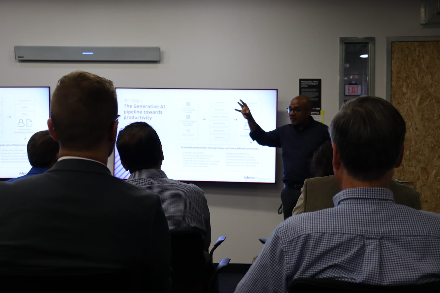 Event at DMZ | How Data & AI can improve productivity - Meta